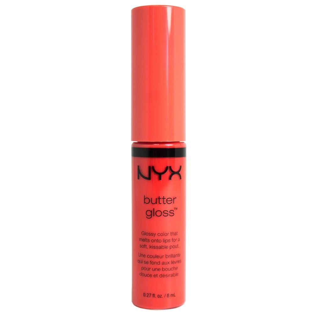 NYX Cosmetics Butter Lip Gloss Peach Cobbler - Walmart Business Supplies