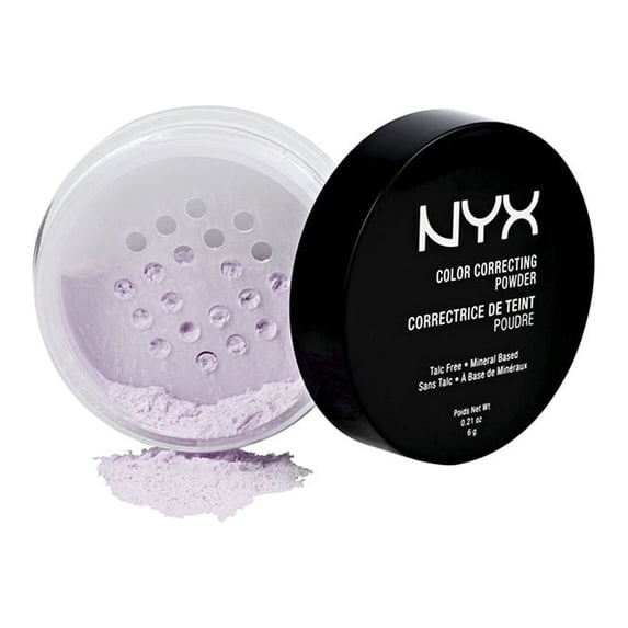 NYX Cosmetics Ultra-Fine Translucent Lavender Color Correcting Powder ...