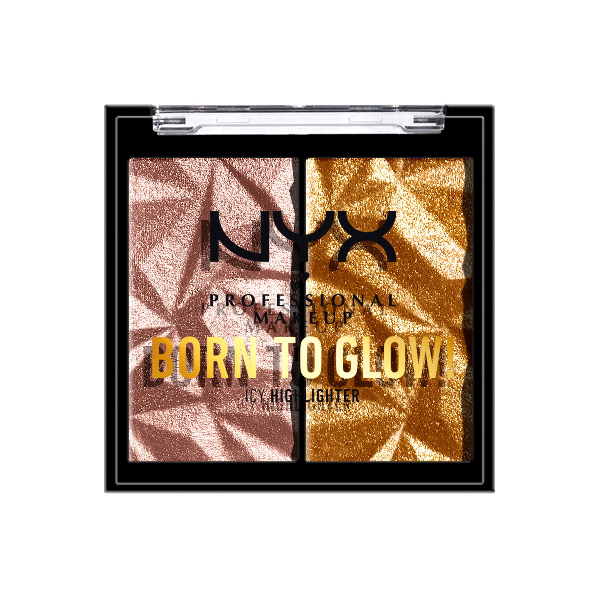 NYX Professional Makeup Born to Glow Highlighter Duo, Rock Candy, 0.07 ...