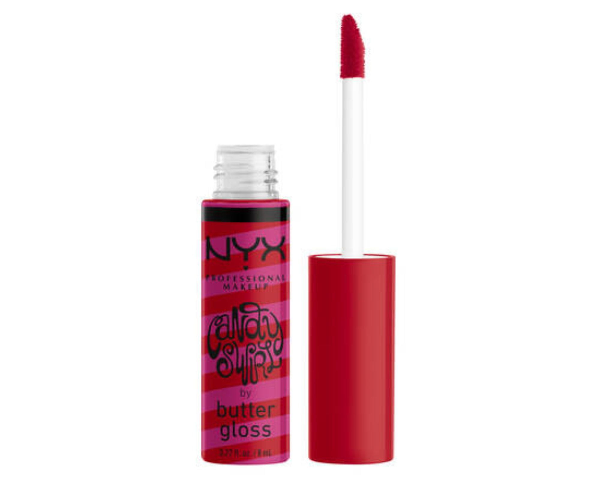 NYX Professional Makeup, Butter Lip Gloss Swirl Candy Apple, Limited ...
