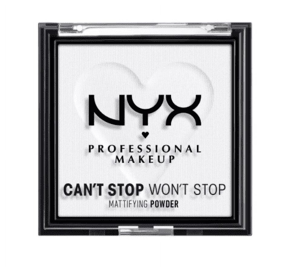 NYX Professional Makeup Can't Stop Won't Stop Mattifying Pressed Powder ...