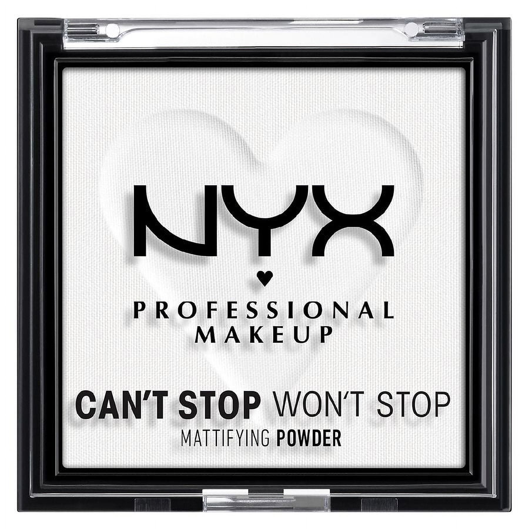 NYX Professional Makeup Can't Stop Won't Stop Mattifying Pressed Powder ...