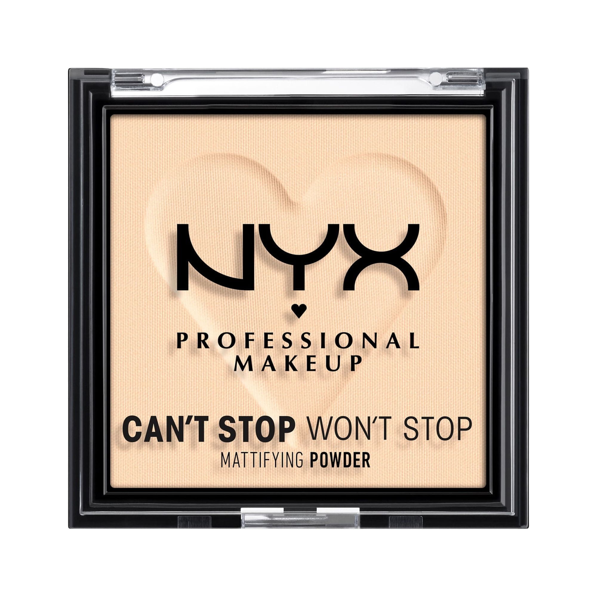 NYX Professional Makeup Can't Stop Won't Stop Mattifying Pressed Powder ...