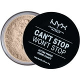 NYX Can't Stop Won't Stop Setting Powder - 01 Light - Walmart.com