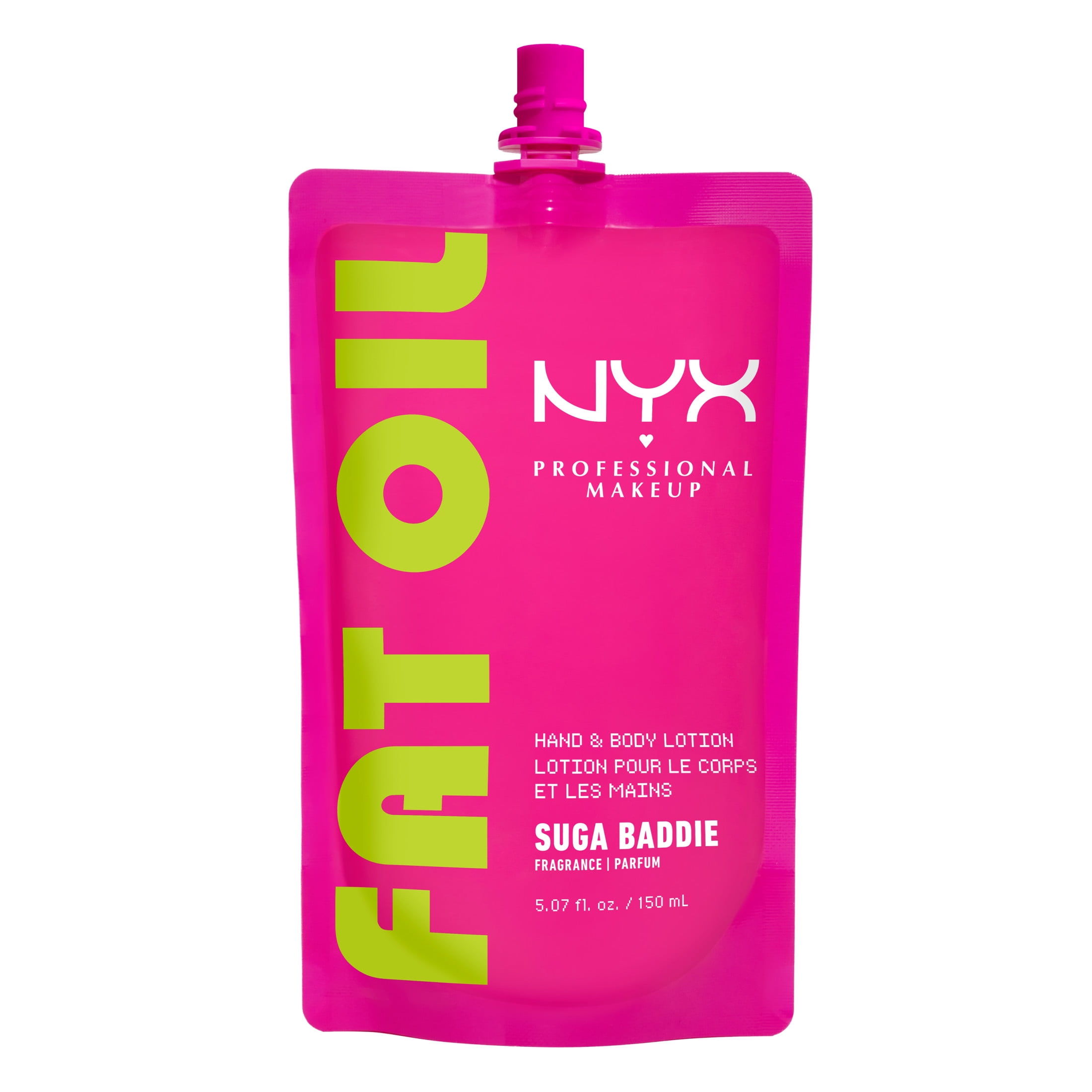 NYX Makeup Fat Oil Body Lotion and Hand Lotion Moisturizer Suga Baddie ...