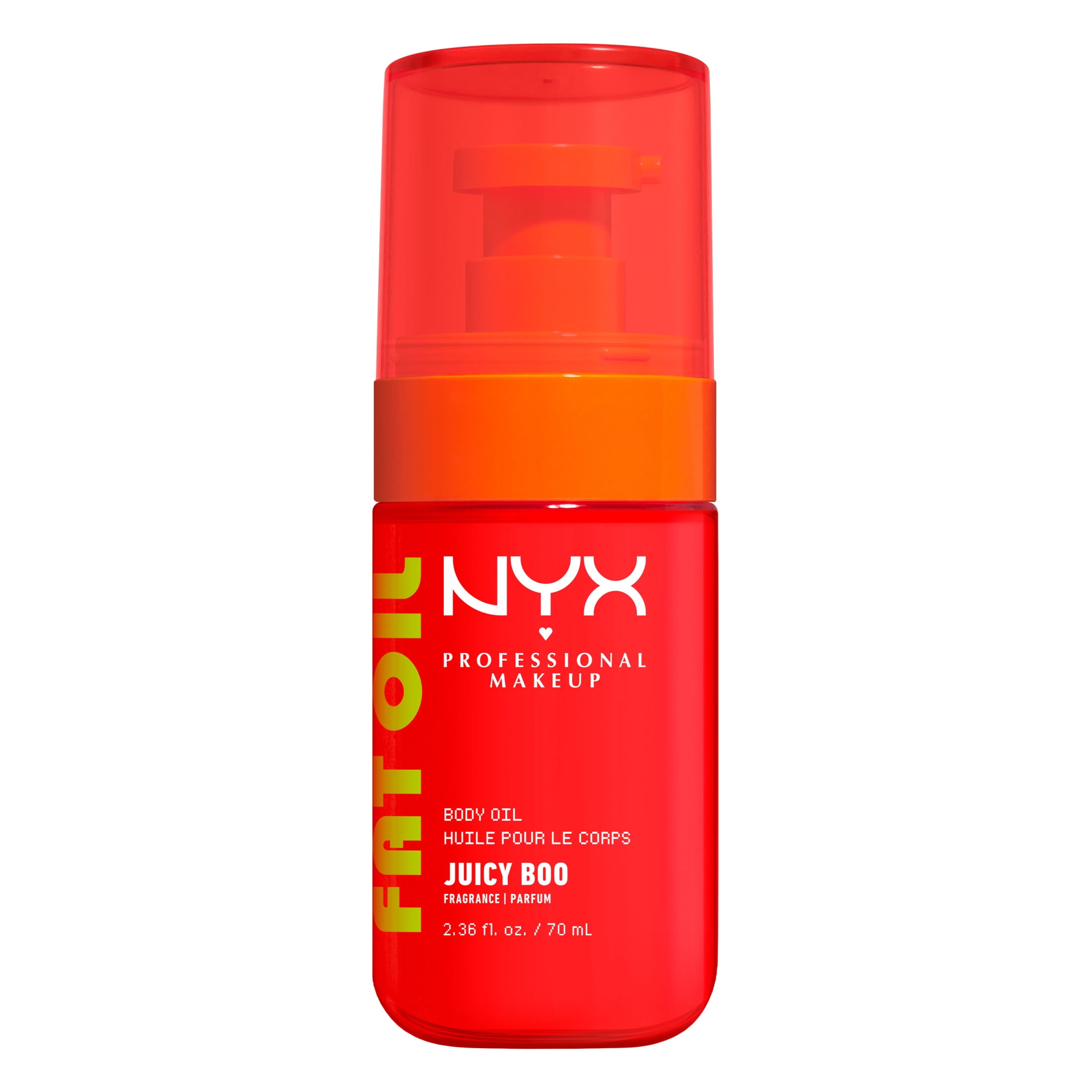 NYX Professional Makeup Fat Oil Hydrating Body Oil for Body Glow with ...