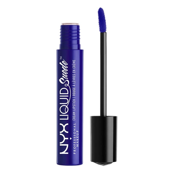 NYX Professional Makeup Liquid Suede Cream Lipstick, Jet Set - Walmart.com