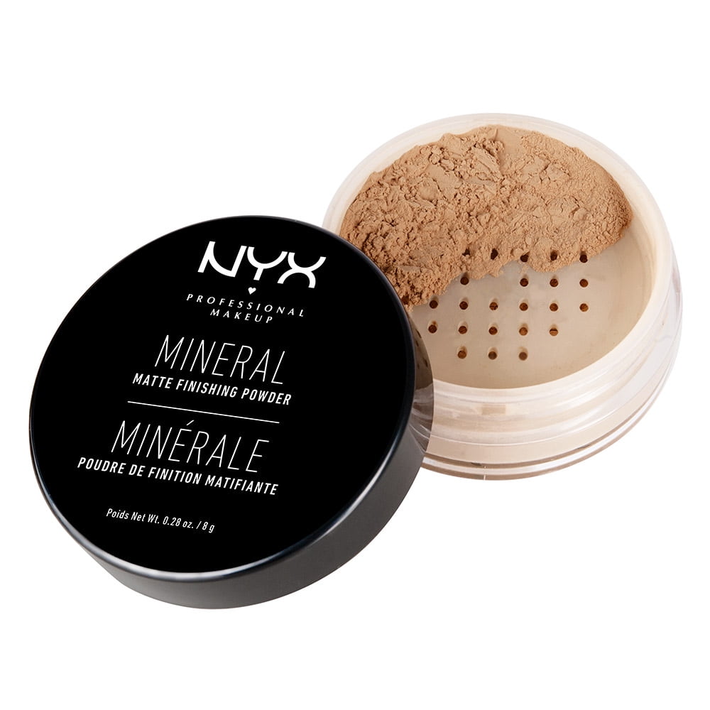 NYX Professional Makeup Mineral Matte Finishing Powder, Loose Powder ...