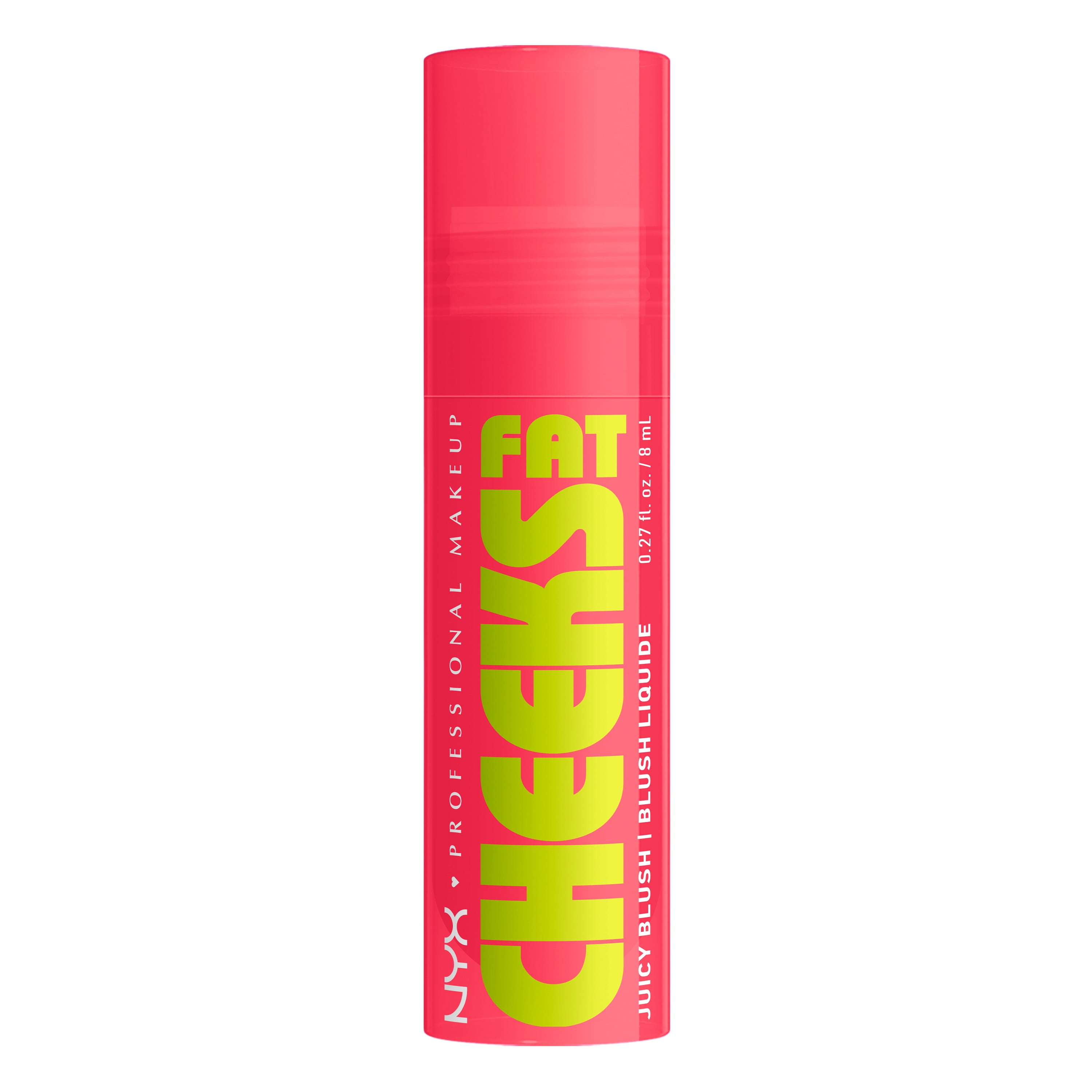 NYX Professional Makeup Fat Cheeks Liquid Blush, Bounicn Berry 06 ...
