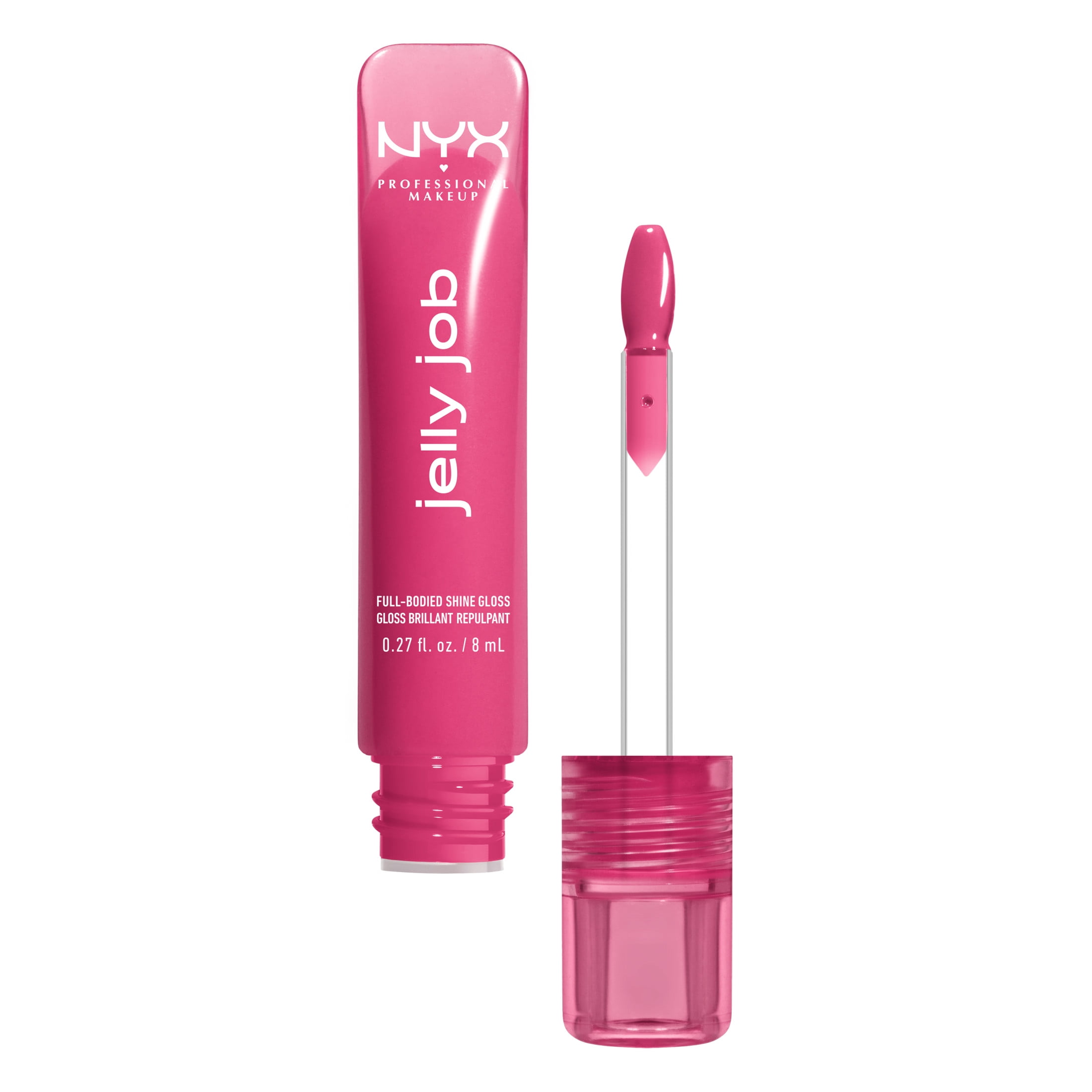 NYX Professional Makeup Jelly Job Lip Gloss, Jelly Jammin' 09 - Walmart.com