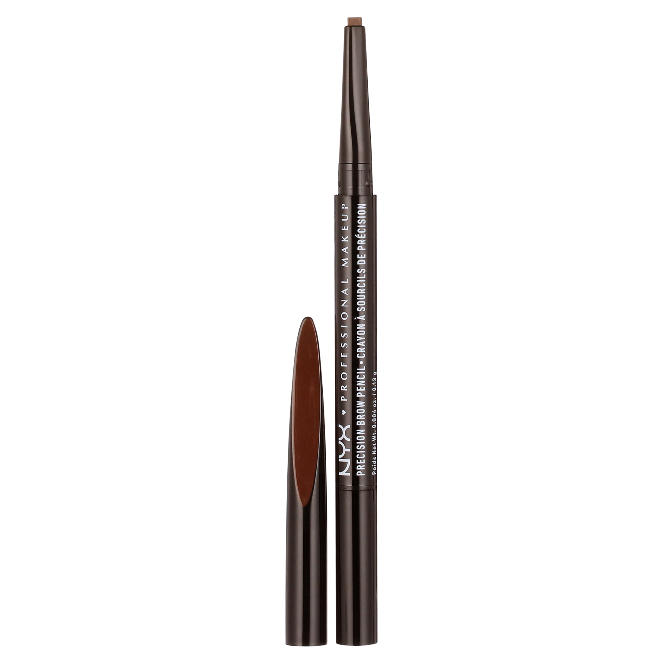 NYX Professional Makeup Precision Eyebrow Pencil, Soft Brown - Walmart.com