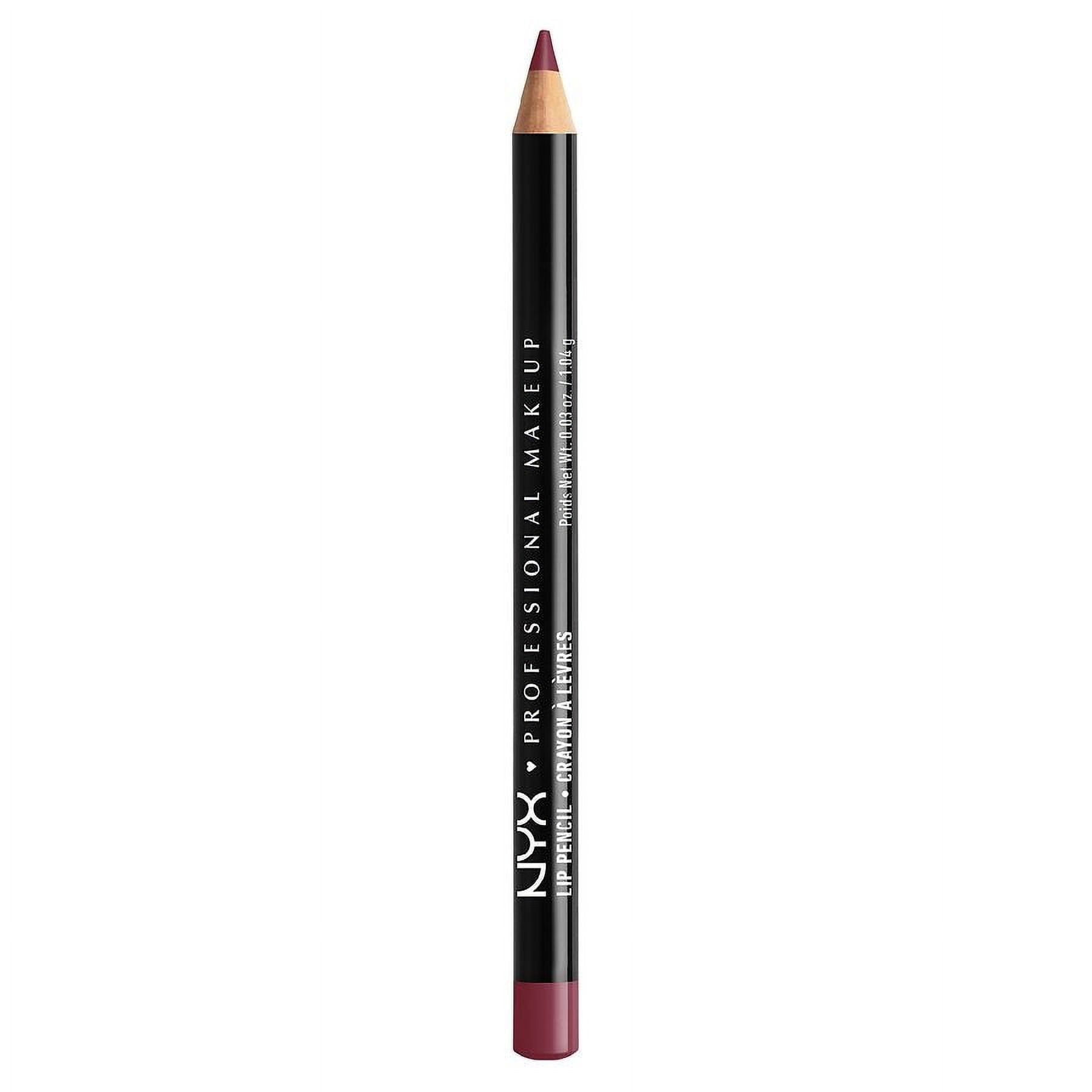 NYX Professional Makeup Slim Lip Pencil Creamy Long-Lasting Lip Liner ...