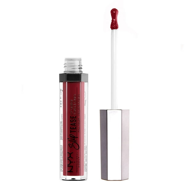 NYX Professional Makeup Slip Tease Full Color Lip Lacquer, Dexter ...