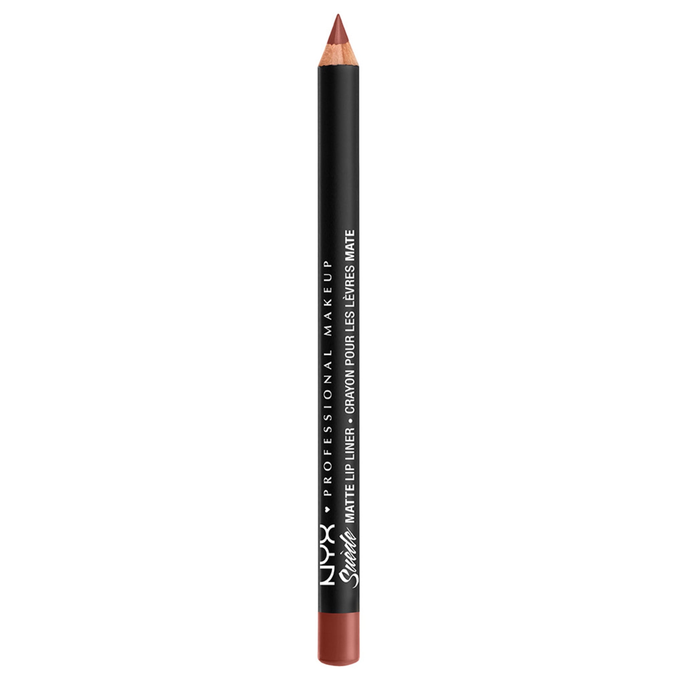 NYX Professional Makeup Suede Matte Lip Liner, velvet smooth matte ...