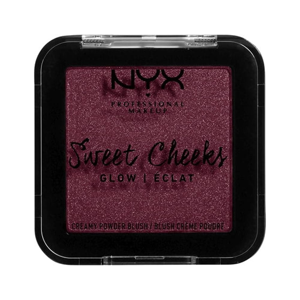 NYX Professional Makeup Sweet Cheeks Creamy Powder Blush Glow, Red Riot ...