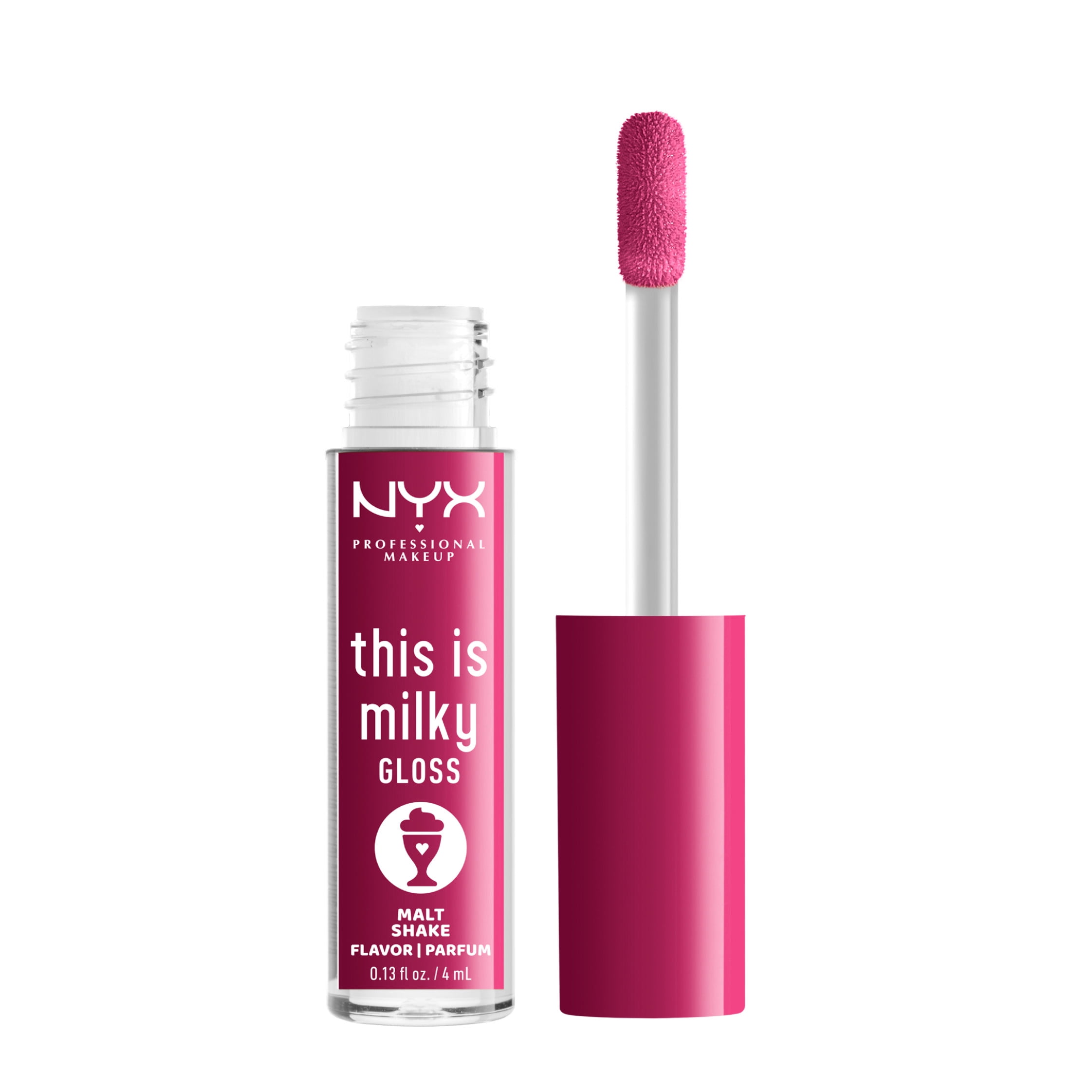 NYX Professional Makeup This Is Milky Gloss, Lip Gloss with 12 Hr ...