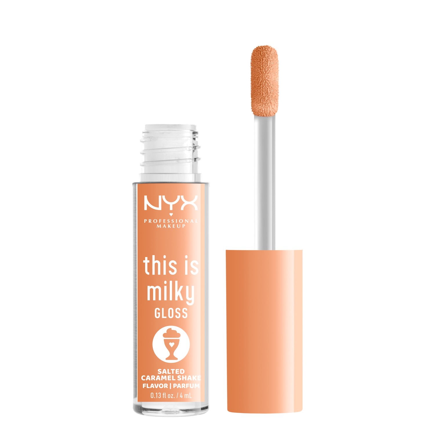 NYX Professional Makeup This Is Milky Gloss, Lip Gloss with 12 Hr ...