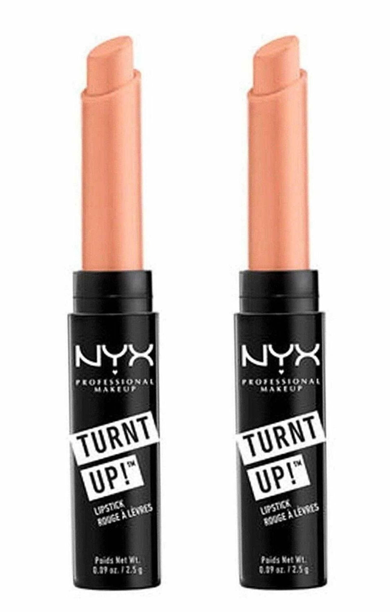 NYX Professional Makeup Turnt Up! Lipstick, Tangerine - Walmart.com