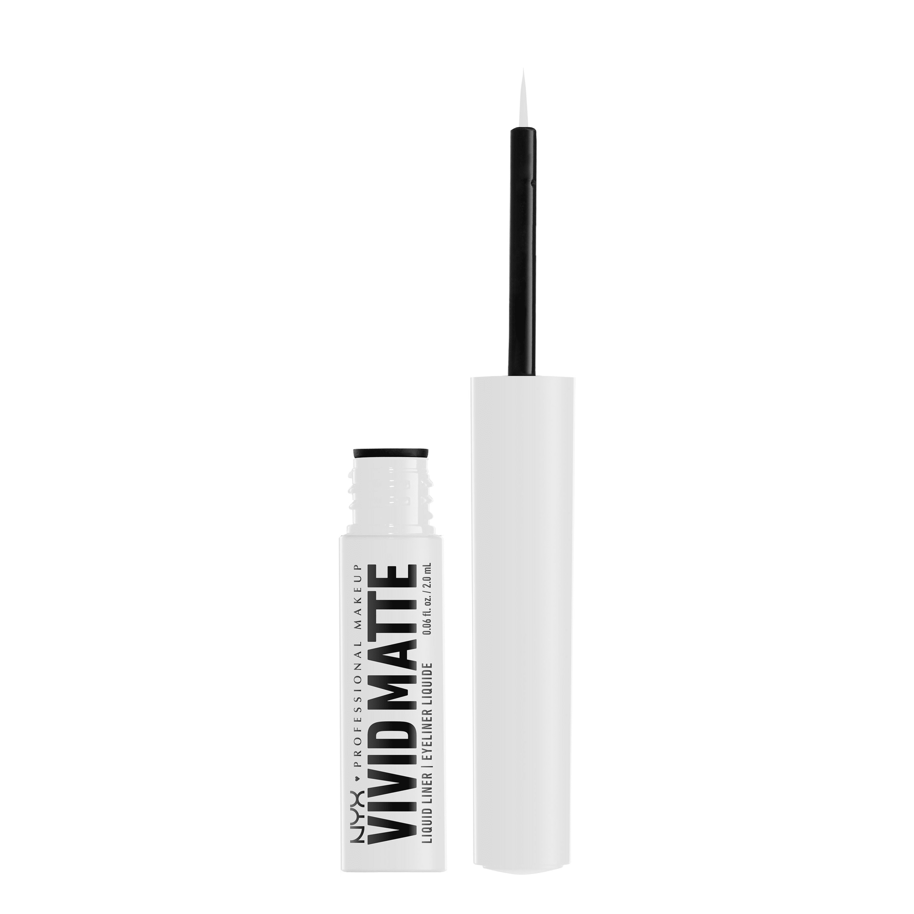 NYX Professional Makeup Vivid Matte Liquid Liner, Smear-Resistant ...