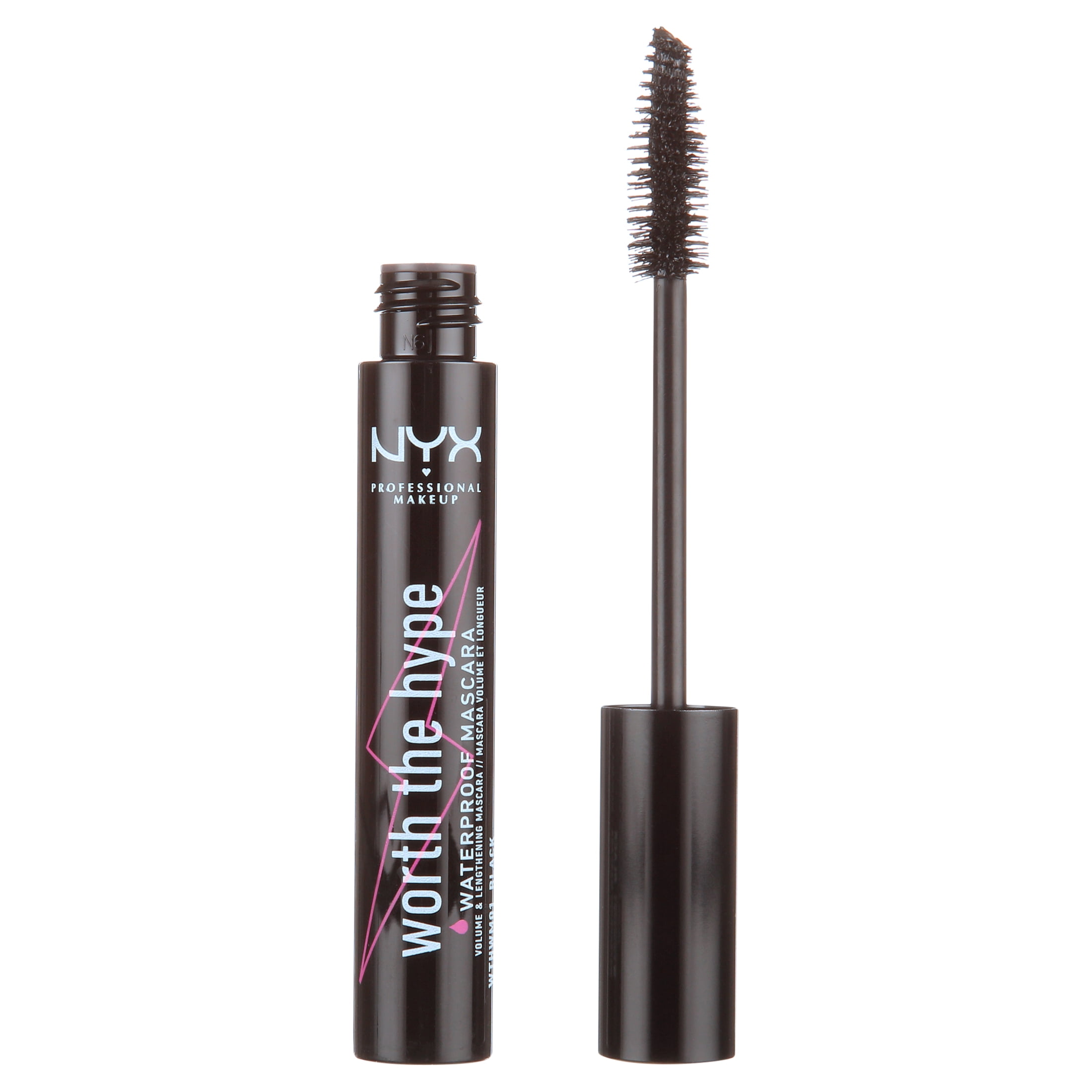NYX Professional Makeup Worth the Hype Waterproof Mascara, Volumizing ...