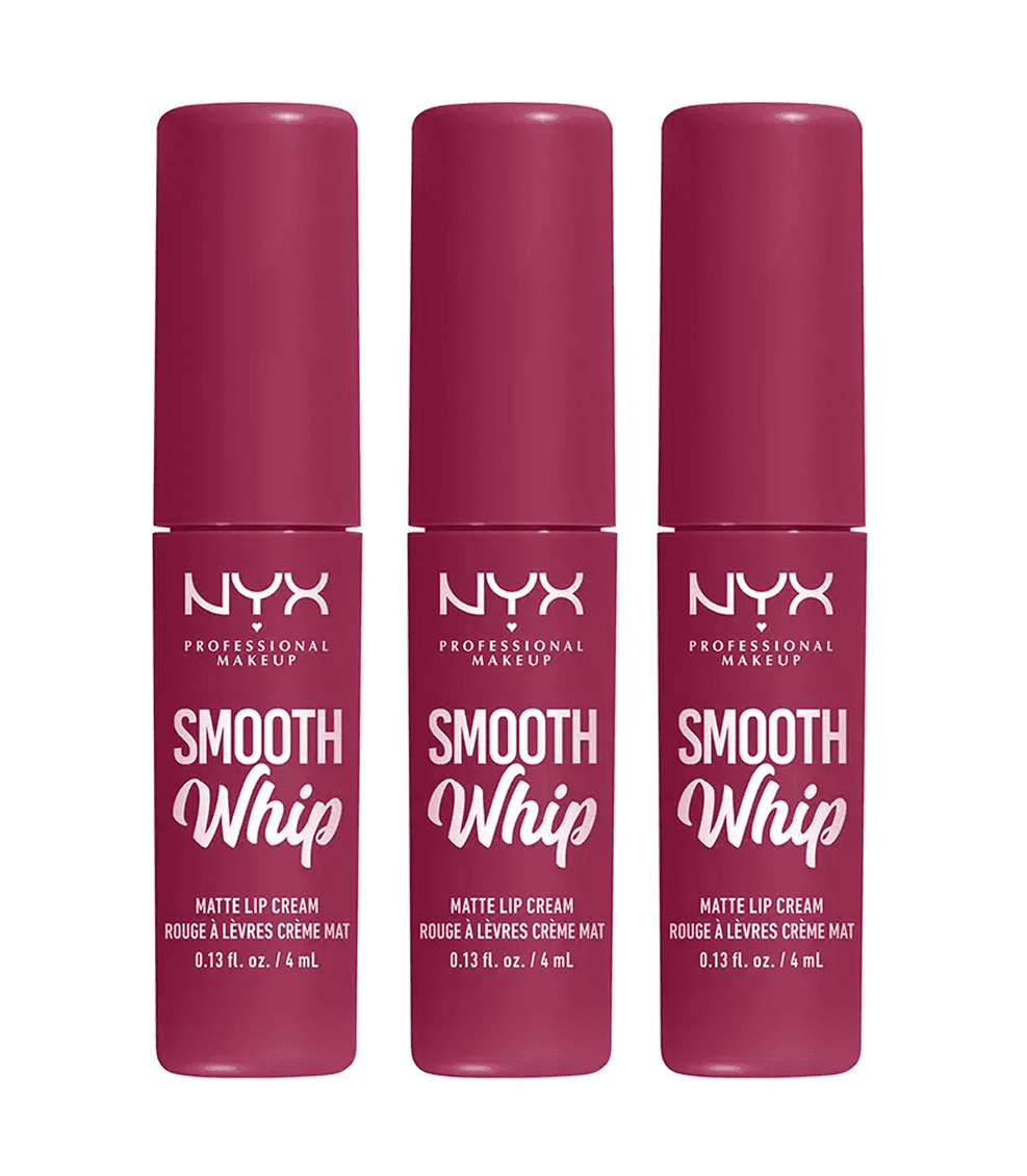 NYX Smooth Whip Matte Lip Cream - Fuzzy Slippers (Pack of 3) - Walmart.com