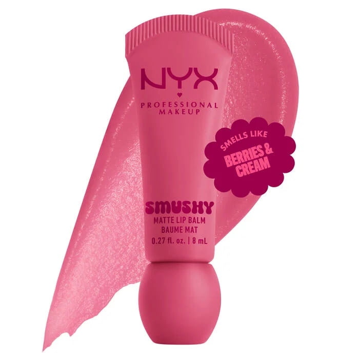 NYX Smushy Matte Sweet Smack Matte Tinted Lip Balm – Soft-Focus ...