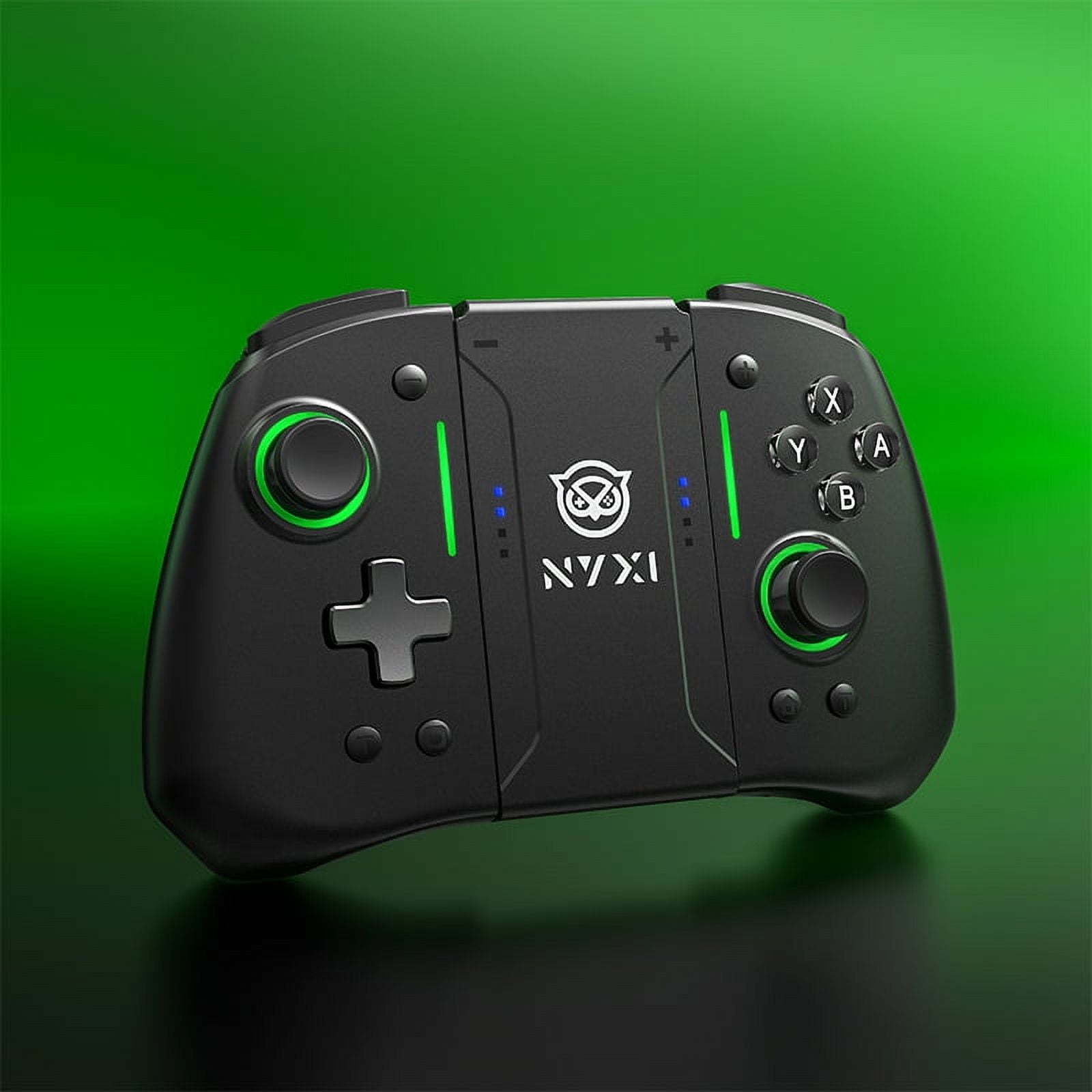 NYXI Hyperion Pro Wireless Controller, GameCube Black Style, Ergonomic Grip, RGB, Switch OLED ...