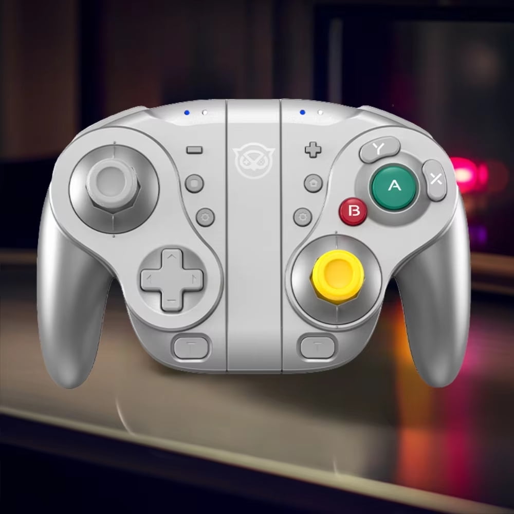 NYXI Video Game Wireless Joy-pad for Switch, Silver - Walmart.com