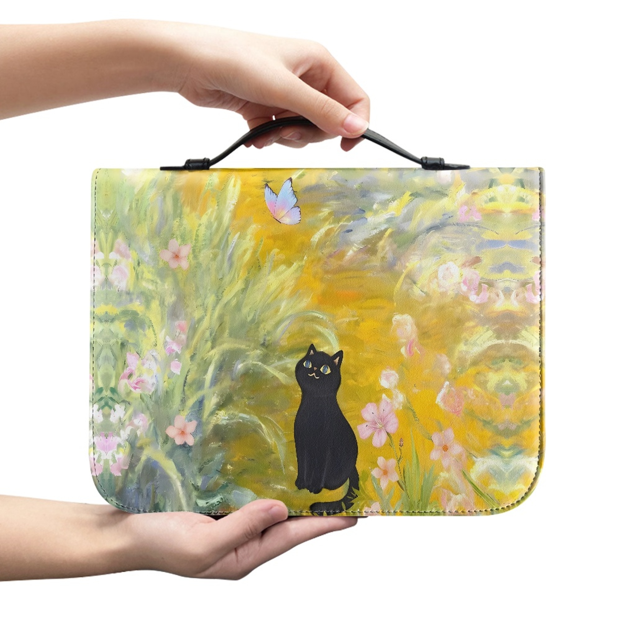 NYZNIA Cute Cat Bible Covers for Boys Large Size Bible Case with Handle ...