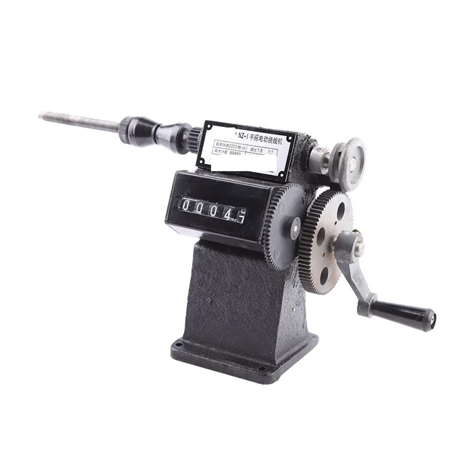 NZ-1 Hand Crank Electronic Counting Winding Machine, Small Home Hand ...