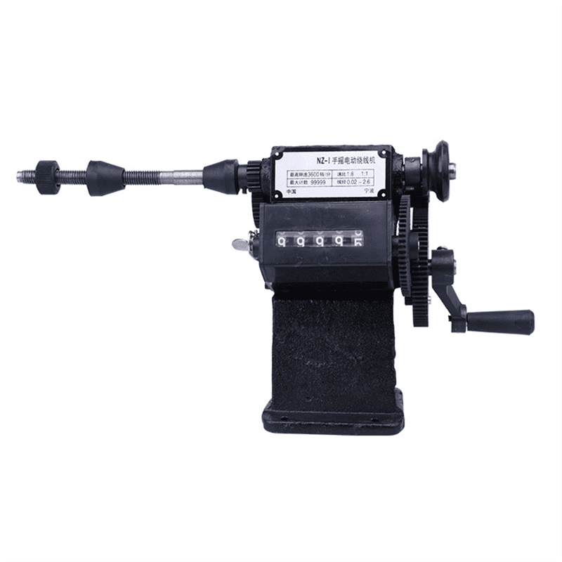 NZ-1 Hand Winding Machine Winder Double Speed Counter Steel Gear Coil ...
