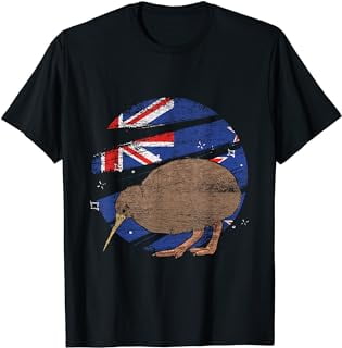 NZ Flag New Zealand T-Shirt - Walmart.com