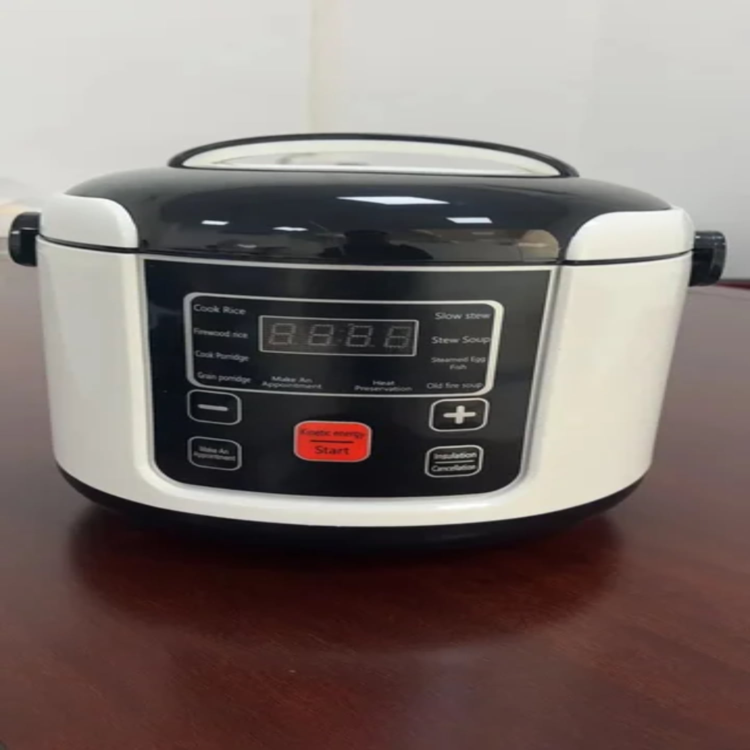 NZISNG Compact and Portable 2L Mini Rice Cooker for Car Truck 12V 24V ...