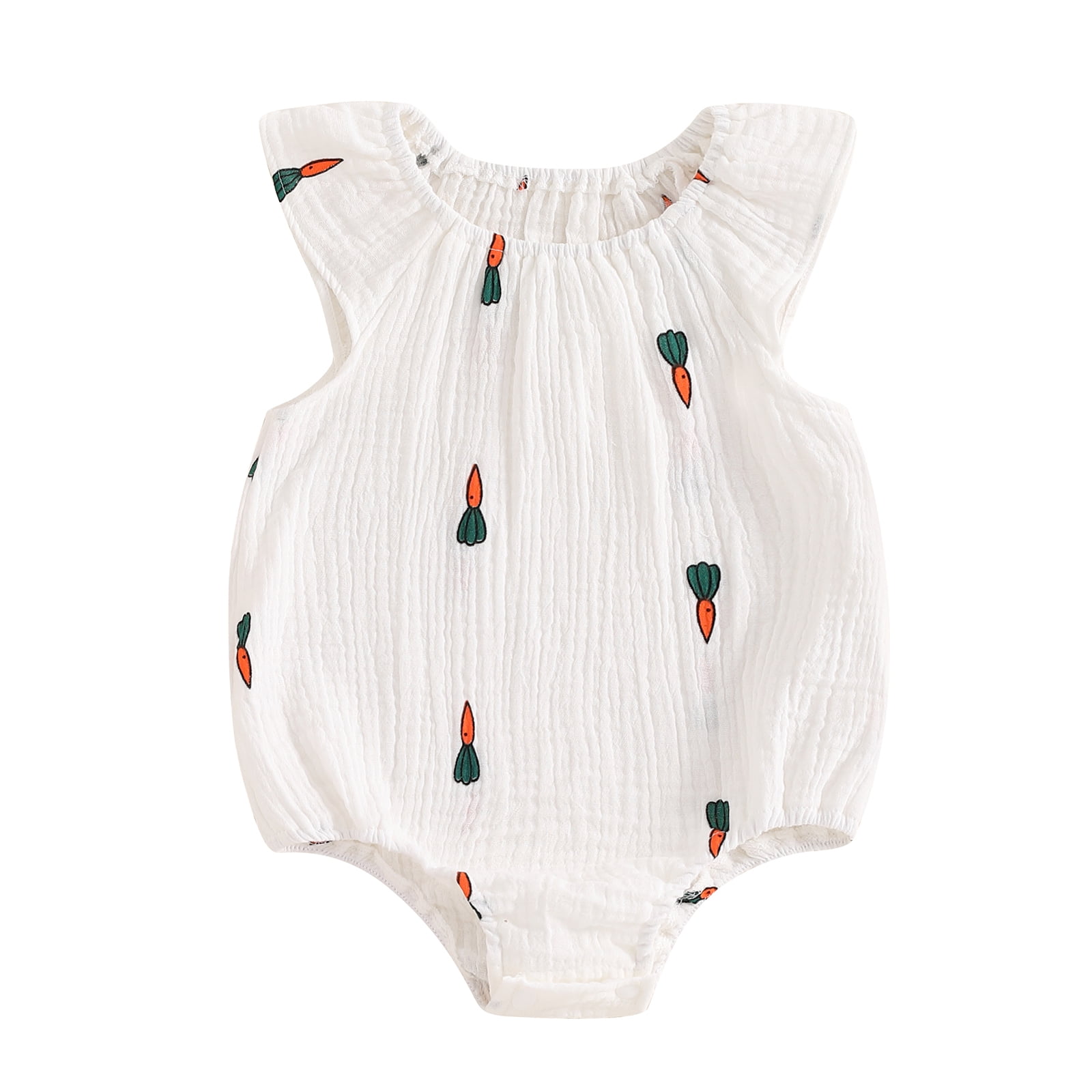 NZNDSHD 2022 Summer Toddler Infant Newborn Baby Girl Bodysuit Cactus ...