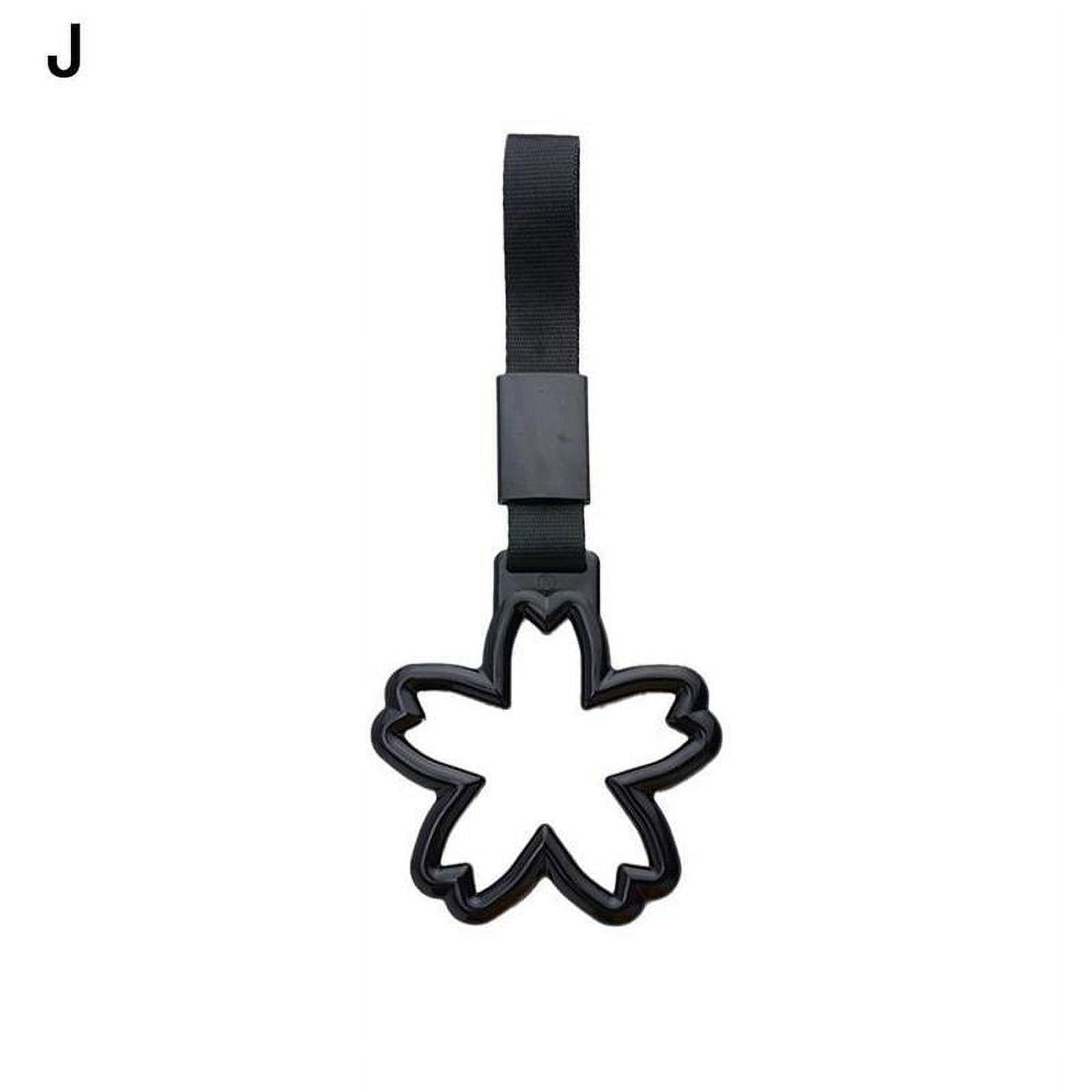 NZRUANE J HEART RED BLACK JDM TSURIKAWA Rings SUBWAY TRAIN BUS HANDLE ...