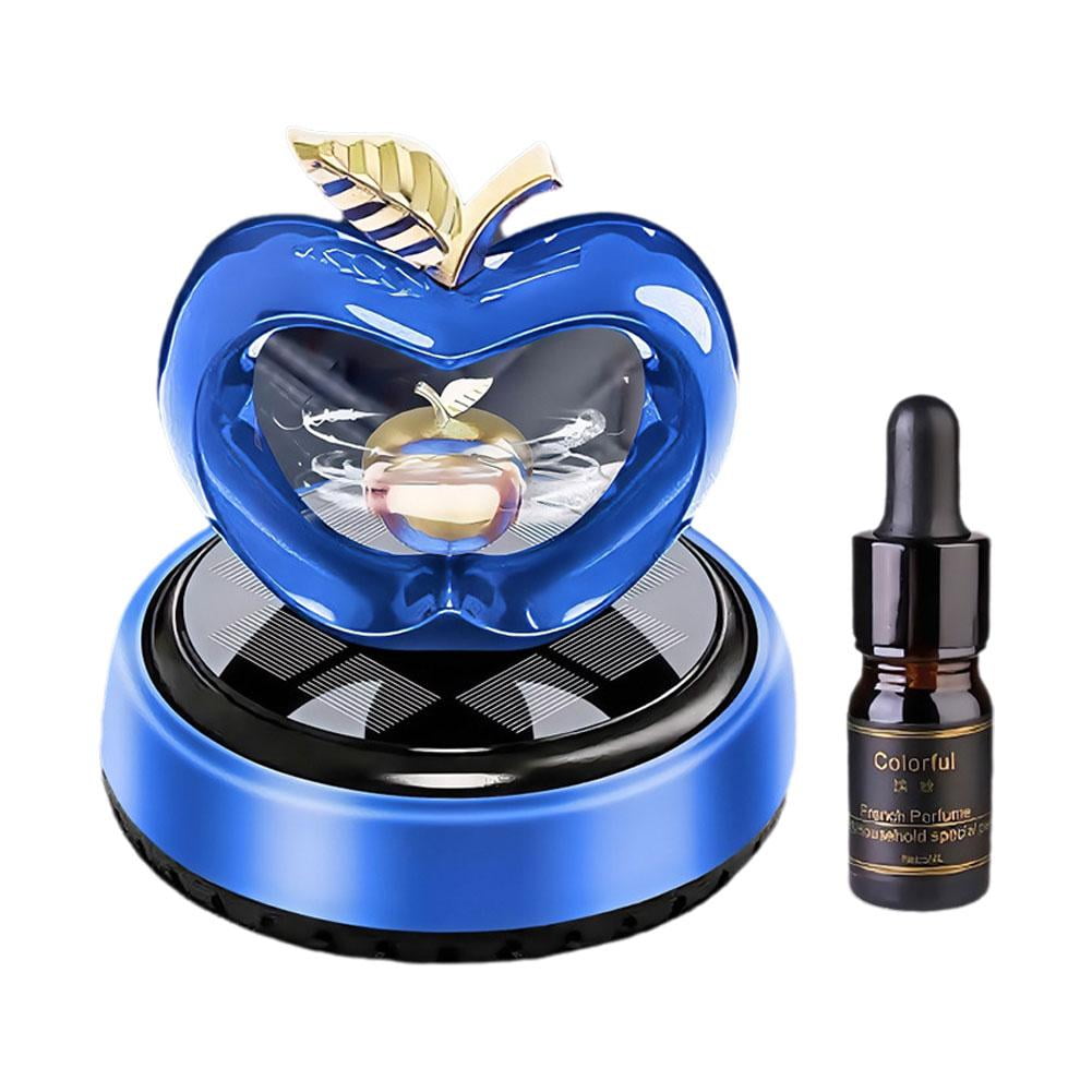 NZRUANE Love Apple Car Solar AirFreshener Rotating Aromatherapy Diffuser Energy Perfume‖ K2J6 ...