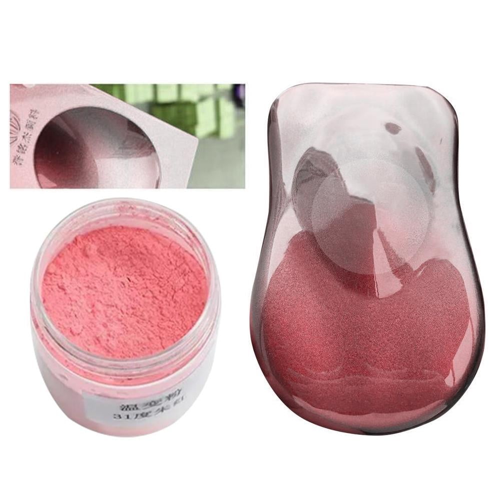 NZRUANE Temperature Changing Powder Thermochromic Pigment Powders Color ...