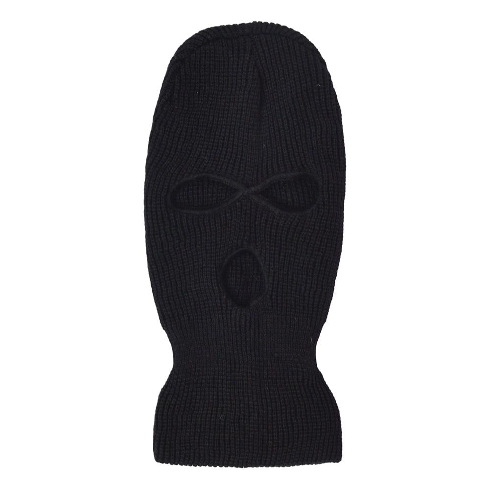 NZRUANE Winter Ski Mask 3 Hole Knitted Skull Balaclava Beanie N Hat ew ...