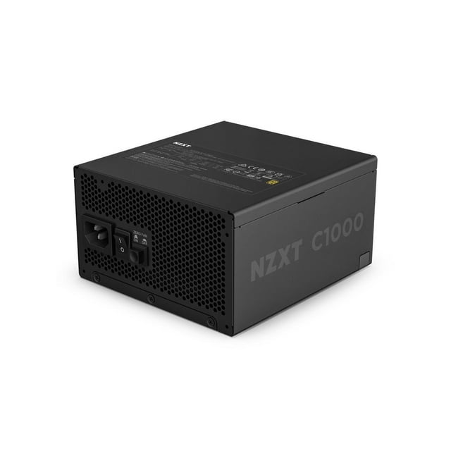 NZXT ATX 3.1 1000 Watt 80 Plus Gold Fully Modular Power Supply - Black ...