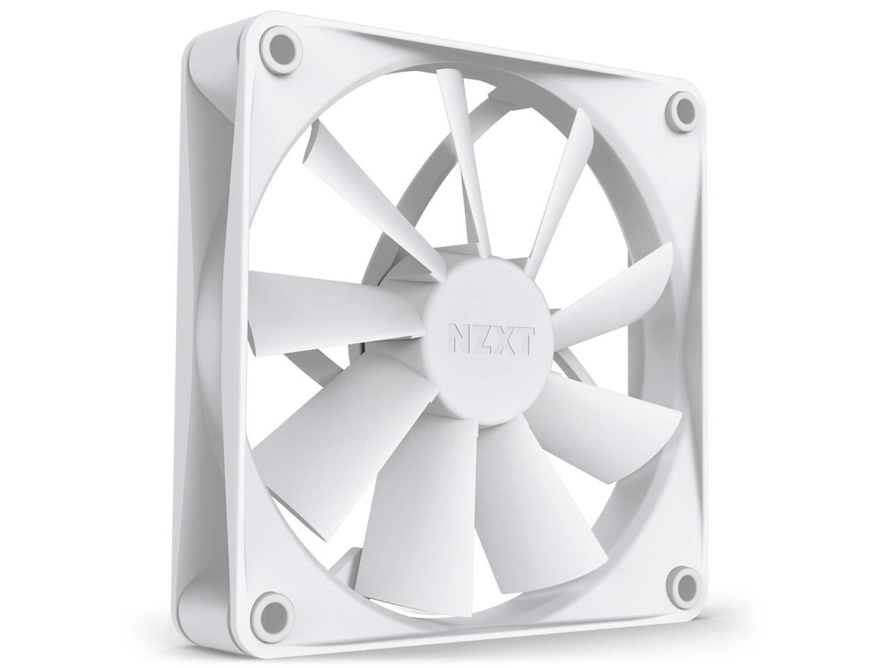 NZXT Aer F120Q White - High Performance PC Air Computer Fan - Quiet and ...