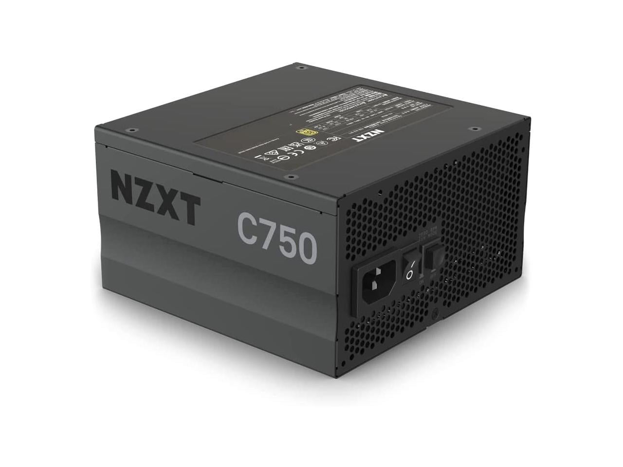 NZXT C750 - Desktop Gaming Computer C Series ATX 750W 80 Plus Gold v2 ...