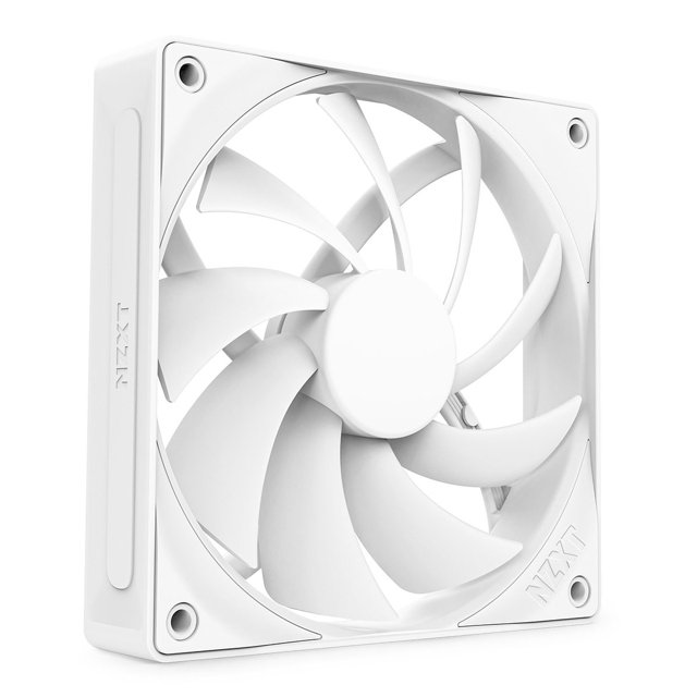 NZXT NZXT F120Q 120mm Quiet Airflow PWM Case Fan, White - Walmart ...
