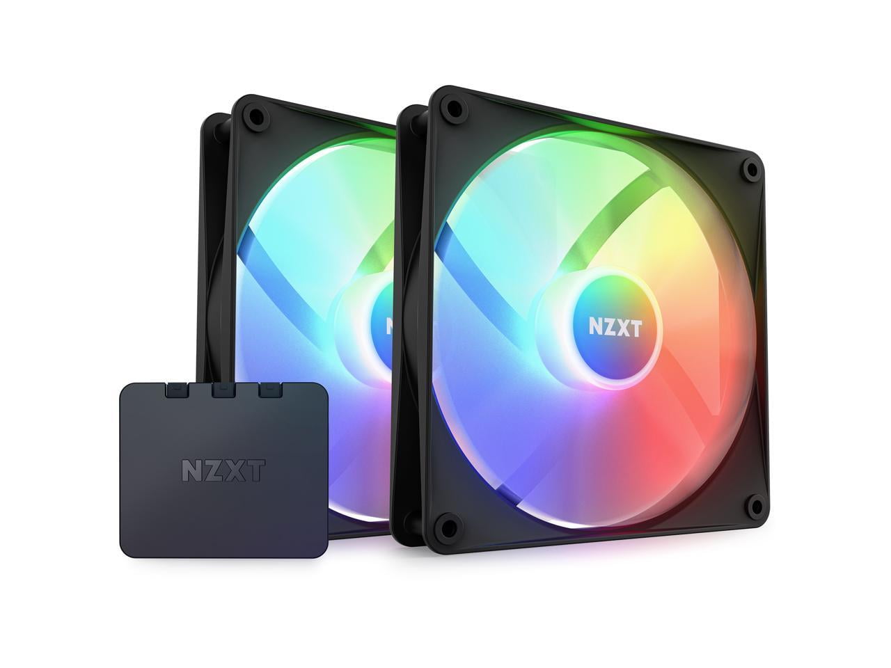NZXT F140 RGB Core Fan - RF-C14DF-B1 - 140mm Hub-Mounted RGB Fan ...
