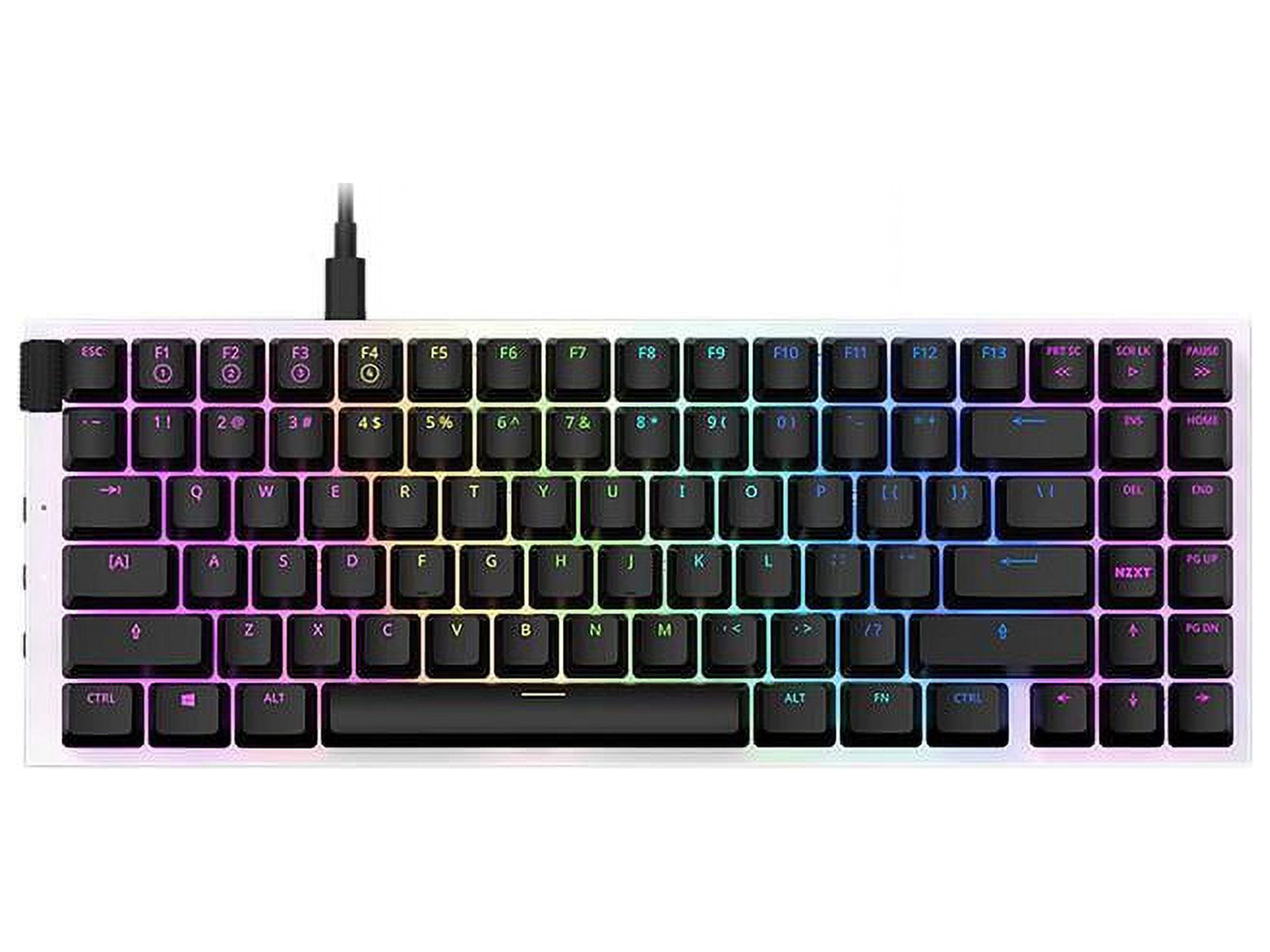 NZXT Function Mini TKL Mechanical Keyboard - KB-175US-WR- PC Gaming ...