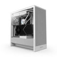 NZXT H5 Flow Compact Tempered Glass ATX Mid-Tower Airflow Computer Case ...