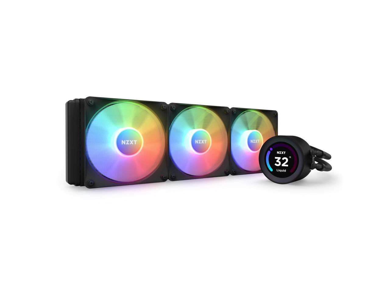 NZXT Kraken Elite RGB 360mm - RL-KR36E-B1 – RGB AIO CPU Liquid Cooler ...