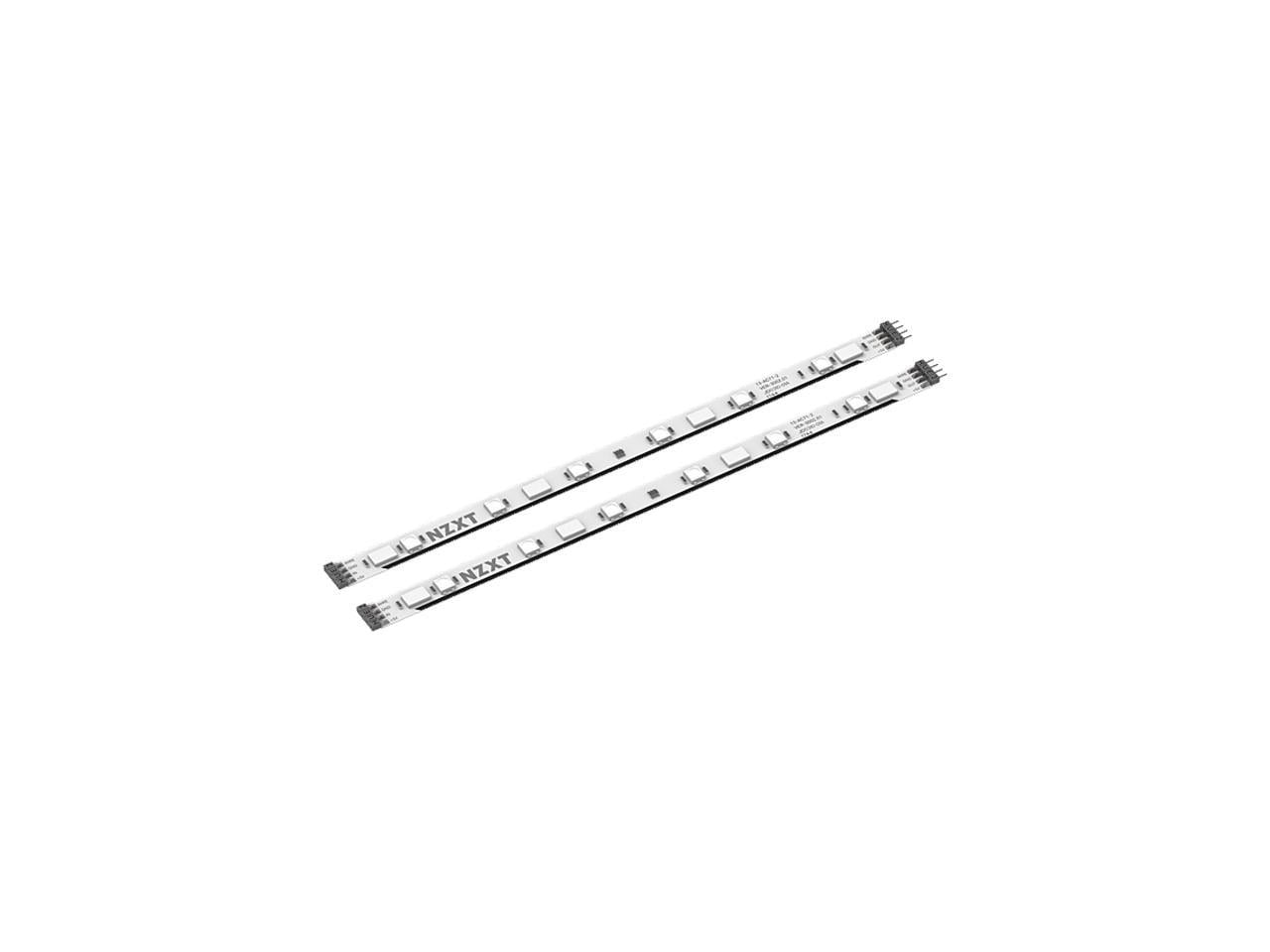 NZXT LED Strips Accessory - Two 200mm RGB LED Lighting Strips ...