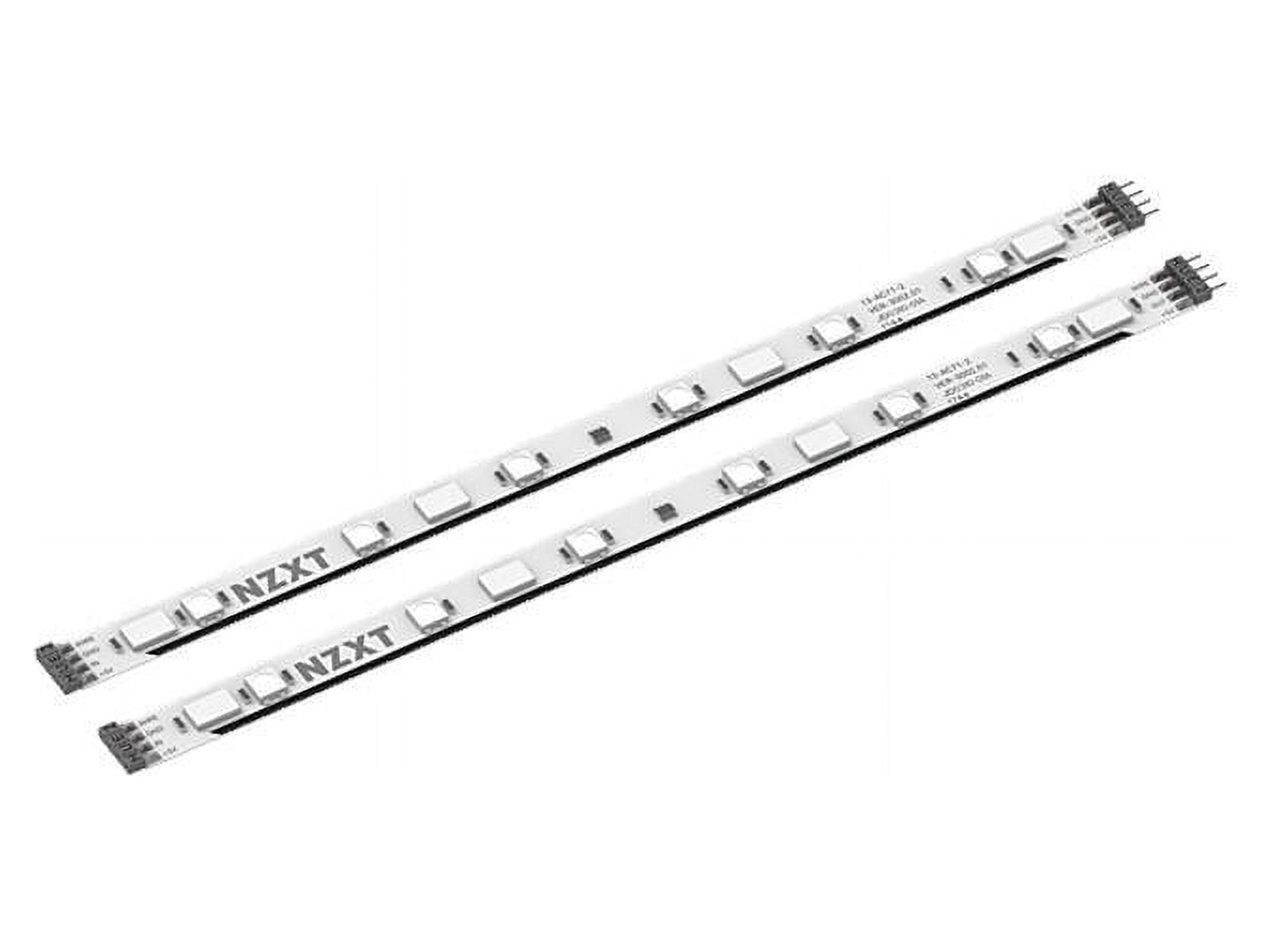 NZXT LED Strips Accessory - Two 200mm RGB LED Lighting Strips ...