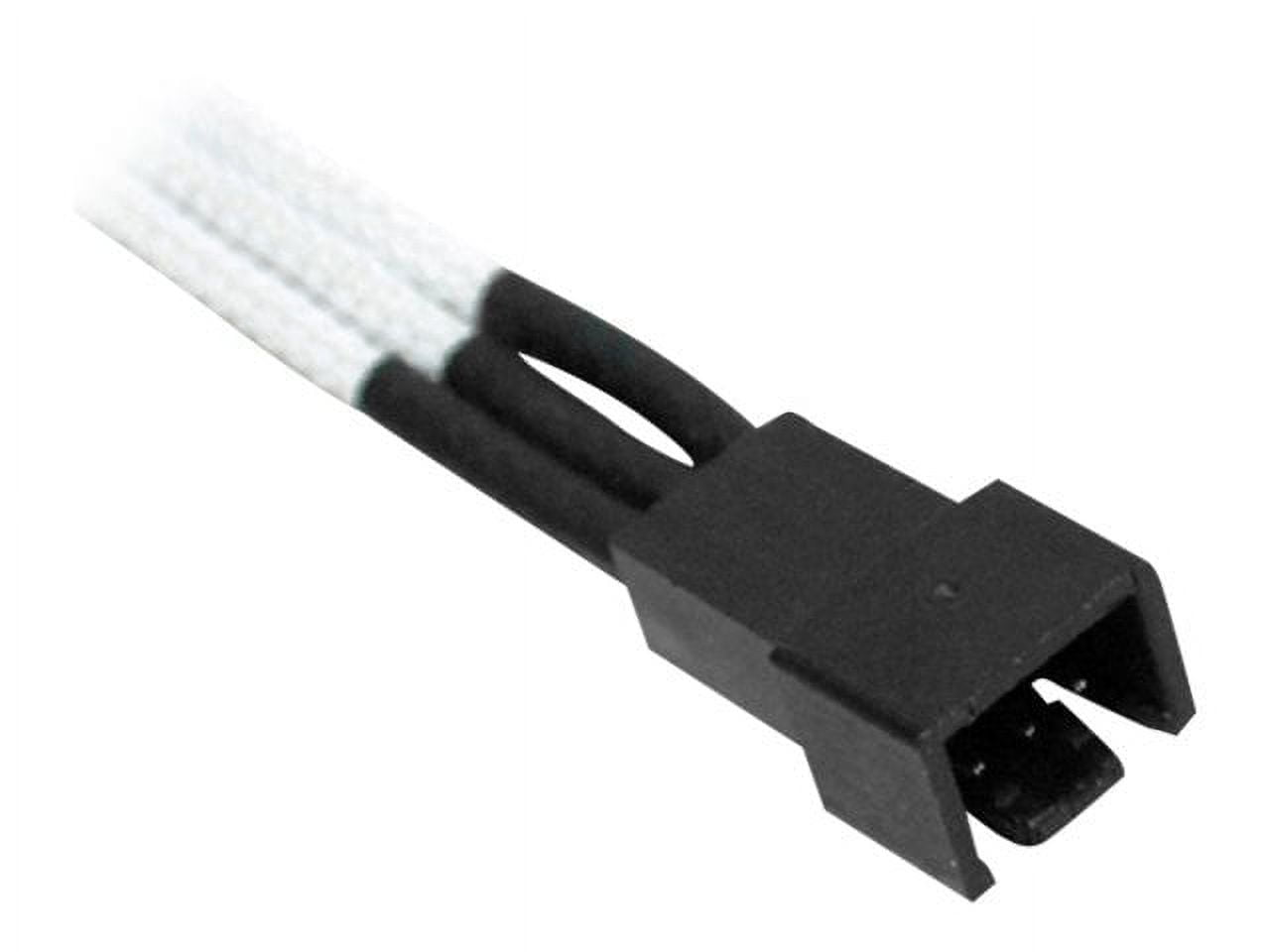 NZXT Premium - Fan power extension cable - 3 pin Molex (M) to 3 pin ...