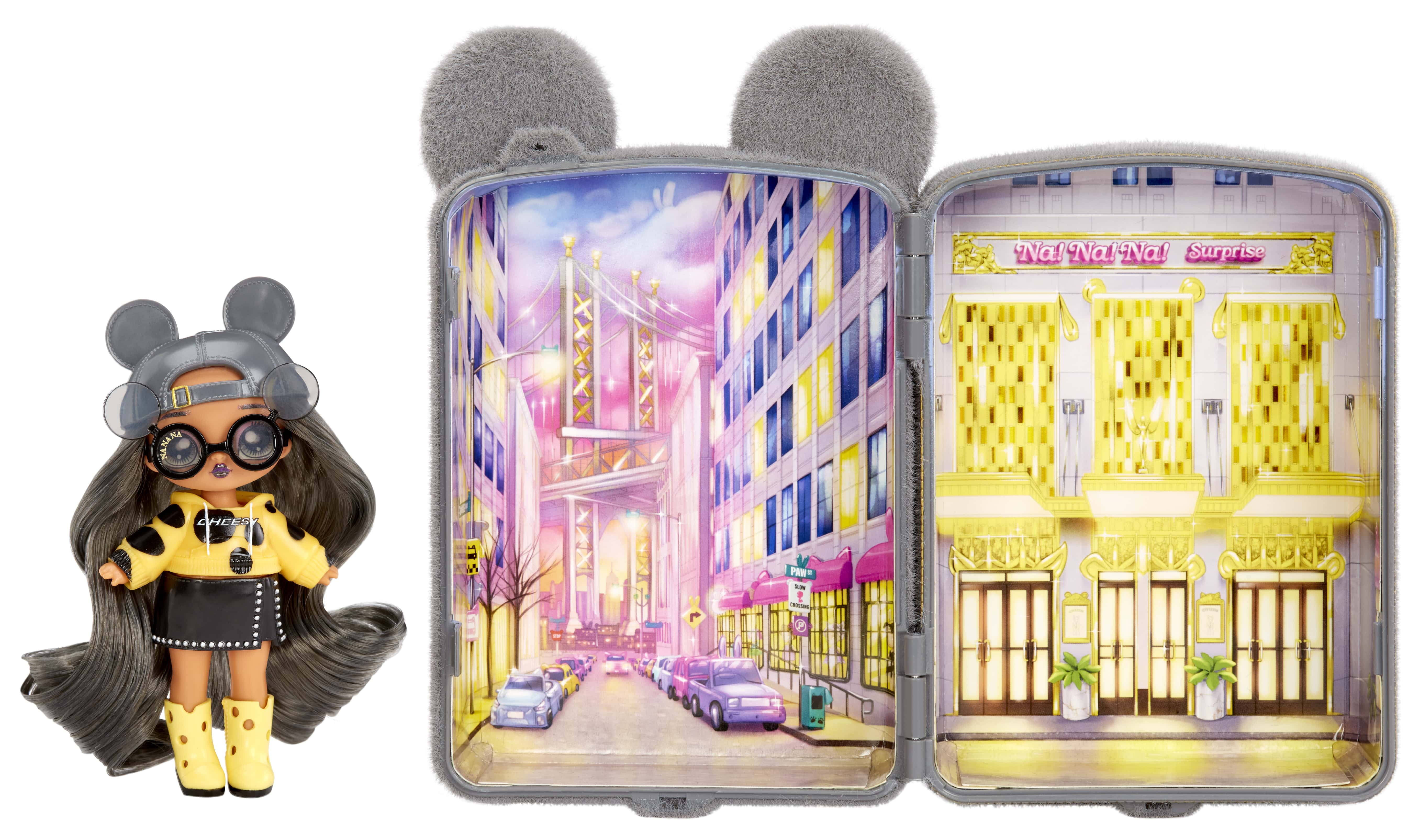 Na! Na! Na! Surprise Mini Backpack Series 2 Marisa Mouse Doll, Fuzzy ...